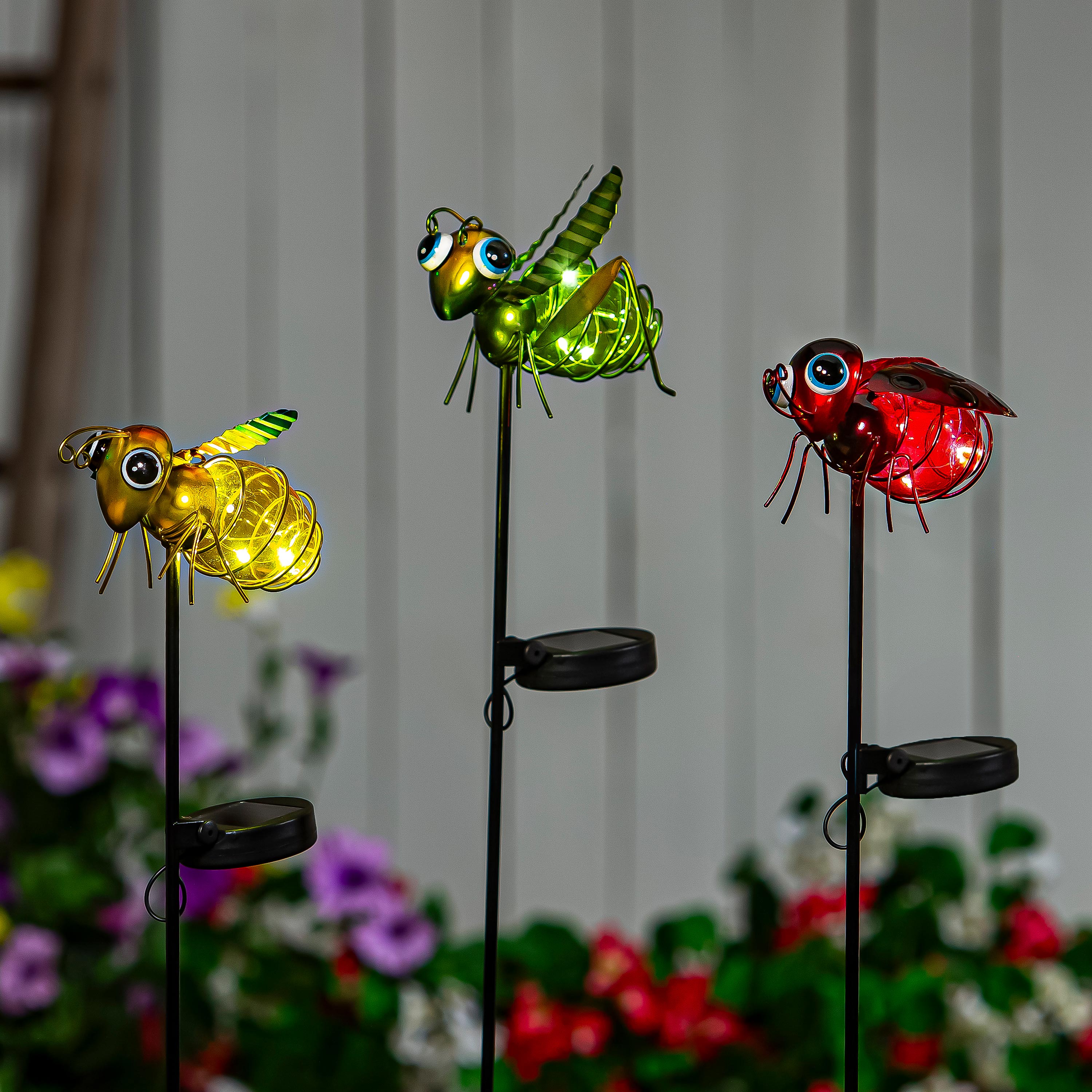 Mini Bug Solar Garden Stake – The Enchanted Forest Frankenmuth