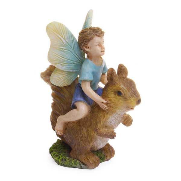 Fairy Boy Riding Squirrel – The Enchanted Forest Frankenmuth